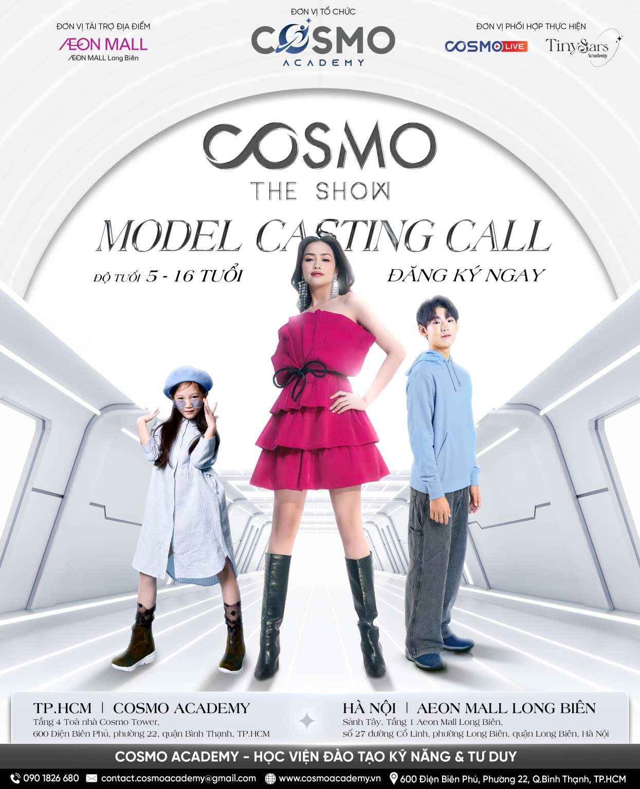 NGẮM THẦN THÁI TỰ TIN CỦA DÀN MẪU NHÍ THAM GIA MODEL CASTING CALL "COSMO THE SHOW" TẠI HÀ NỘI VÀ ...